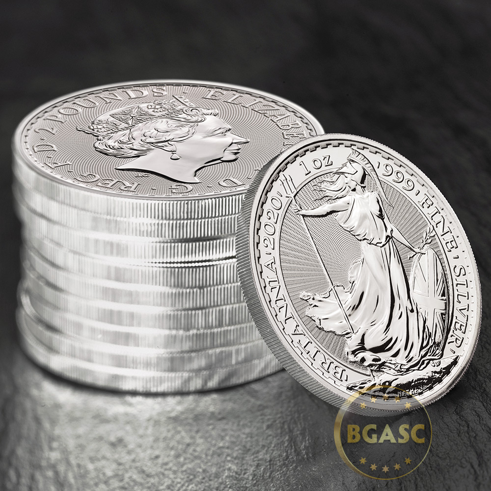 NEW: 2020 1 oz Silver Britannia Bullion Coins Now Available - BGASC ...